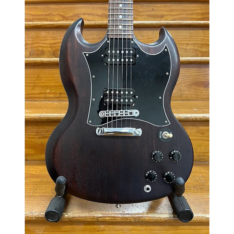 SECONDHAND Gibson SG Special Worn Brown | Reverb