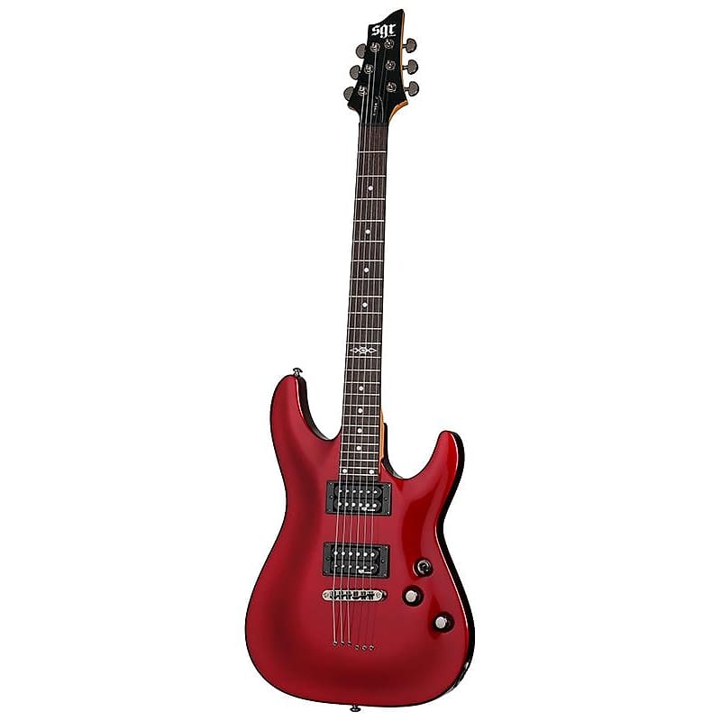 SCHECTER - SGR C-1 - METALLIC RED | Reverb