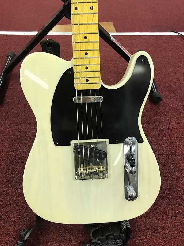 Fender Telecaster White wood stain | Reverb