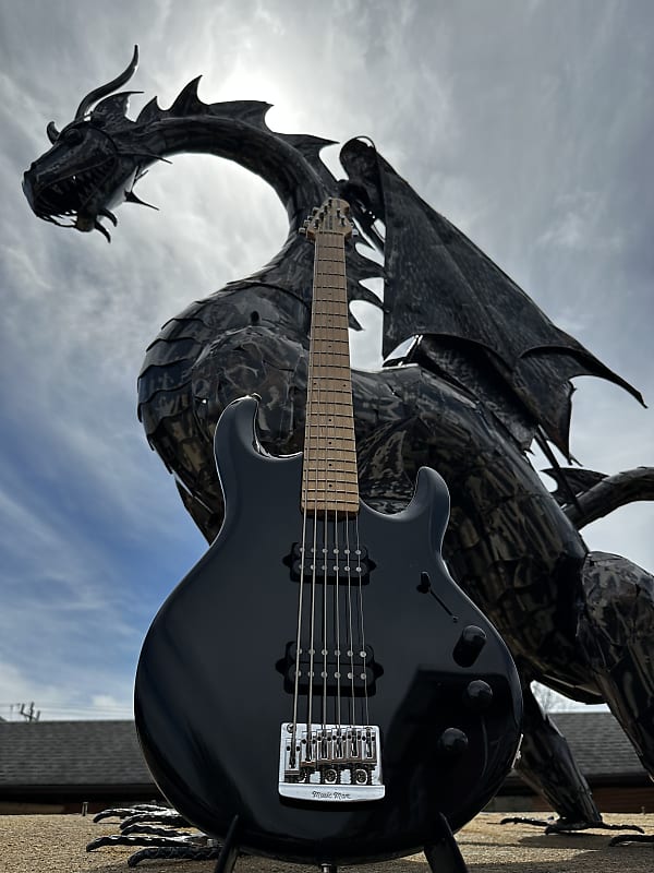 Ernie Ball Music Man Silhouette 6 String Bass Baritone | Reverb UK