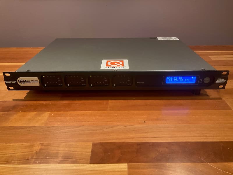 BSS Soundweb London BLU-160 2012 - (4) Analog Input Cards | Reverb