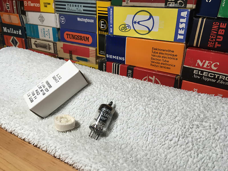 1 x NOS Military France 5654 RT ~ Premium EF95 6AK5 | Reverb