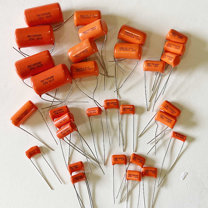 Orange Drop Polypropylene Film Capacitors, 31 pcs - 715P, | Reverb