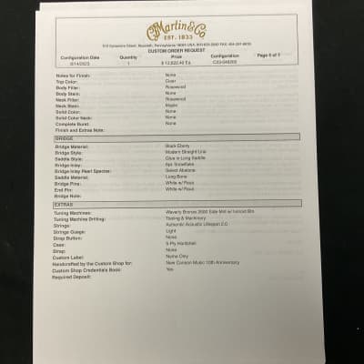 New Canaan Music Martin Custom Shop 00-42 | Reverb