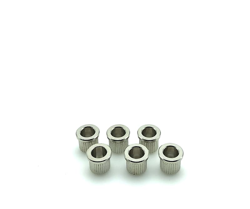 Gotoh String Thru-Body Ferrules Set of 6 Nickel | Reverb