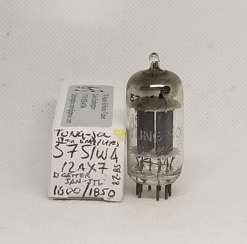 Tung-Sol JAN 5751WA Gray Plate Balanced Single NOS ECC83 | Reverb