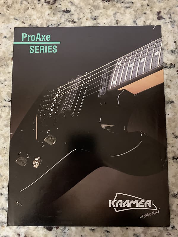 Kramer ProAxe Series Brochure 1989 | Reverb