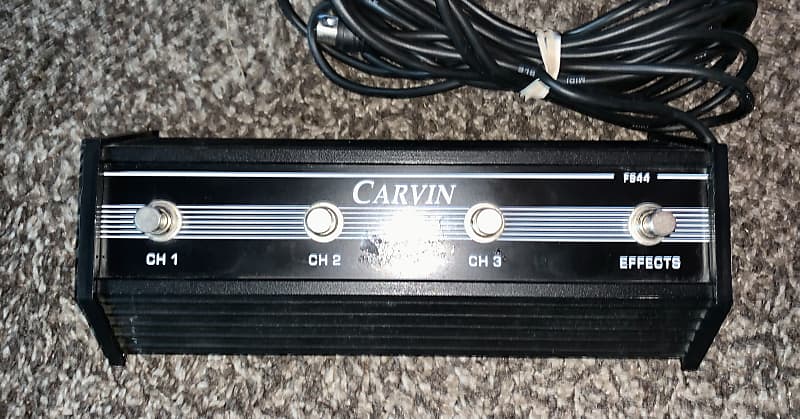Carvin Fs 44 footswitch for guitar head or combo amps | Reverb
