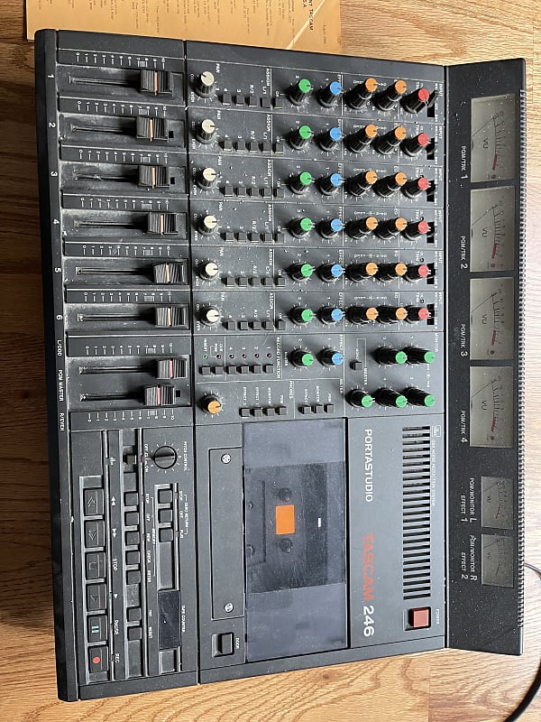 TASCAM Portastudio 246 4-Track Cassette Recorder 1980s - | Reverb