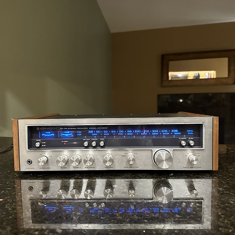 Vintage Kenwood KR-5600 AM/FM Stereo Receiver - WORKS GREAT! | Reverb