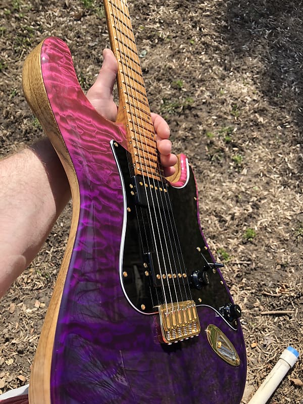 Kiesel Delos 2019 Pink to purple fade | Reverb