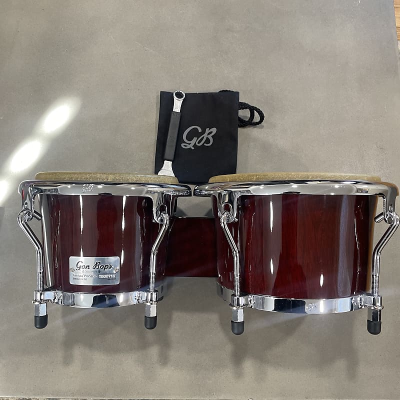 Gon Bops Tumbao Gon Bops ProTumbao Pro Bongo Walnut 7"& 8.5" | Reverb