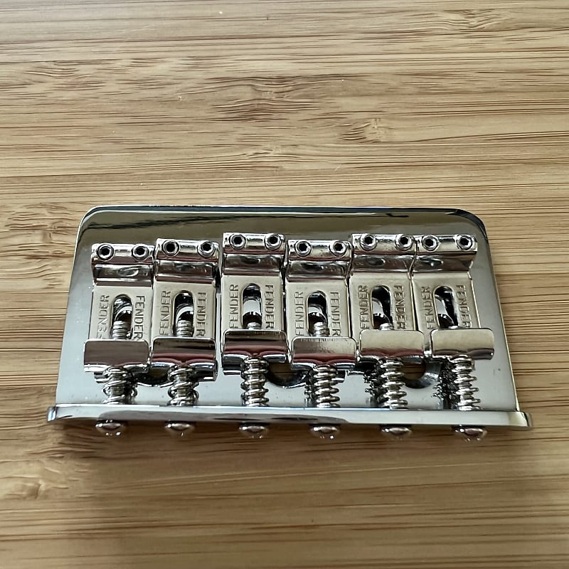 Fender Mustang 90 Hardtail Bridge Chrome Toronado | Reverb