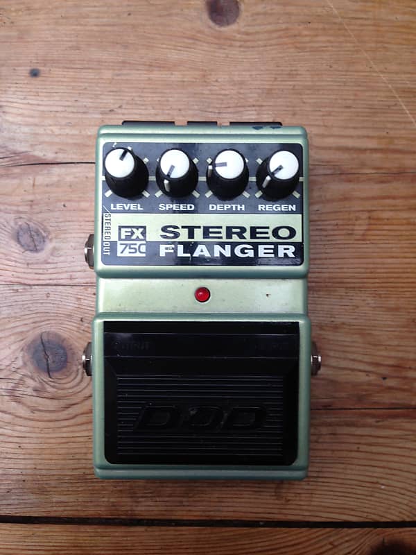90s Vintage DOD FX750 Stereo Flanger | Reverb UK