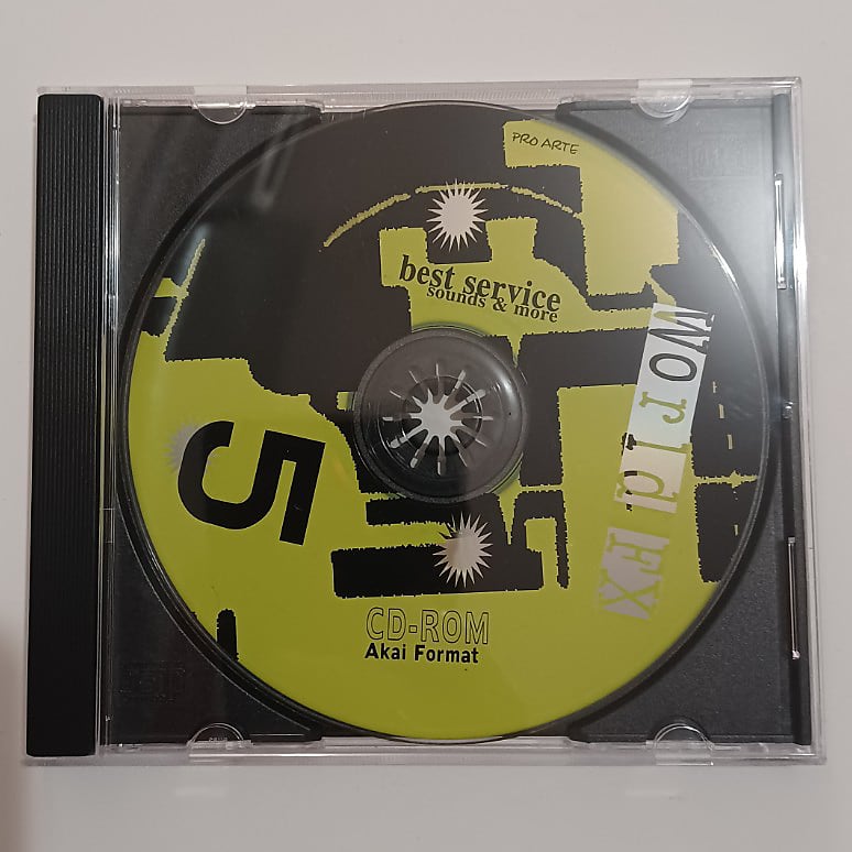 Best Service Sound Cube Vol 5 World FX Sample CD Akai E-Mu | Reverb