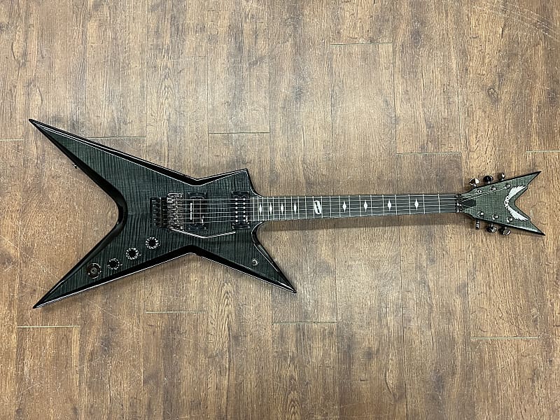 Dean Dimebag #7 Stealth - Trans-Black 67 of 100 | Reverb