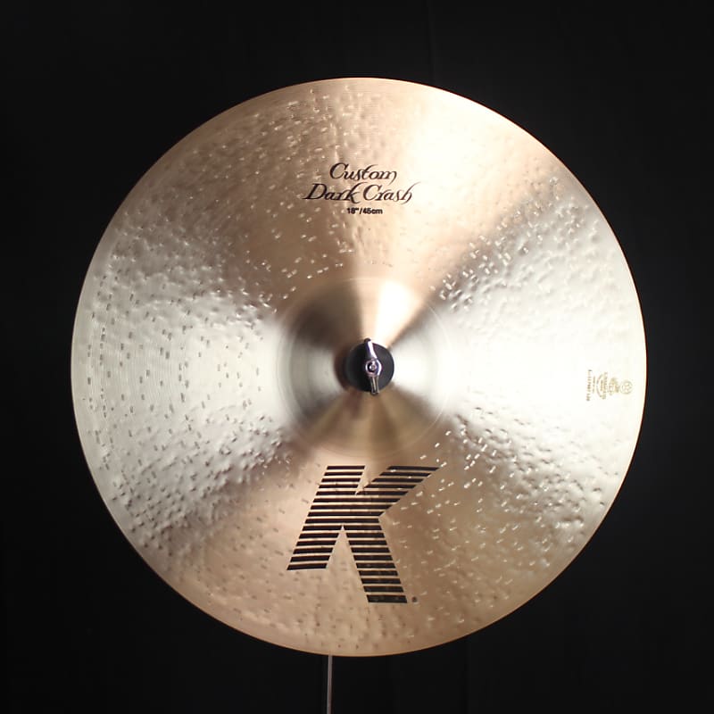 Zildjian 18" K Custom Dark Crash - 1334g (video demo) | Reverb