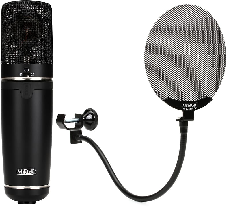 Miktek MK300 Large-diaphragm Condenser Microphone Bundle with | Reverb