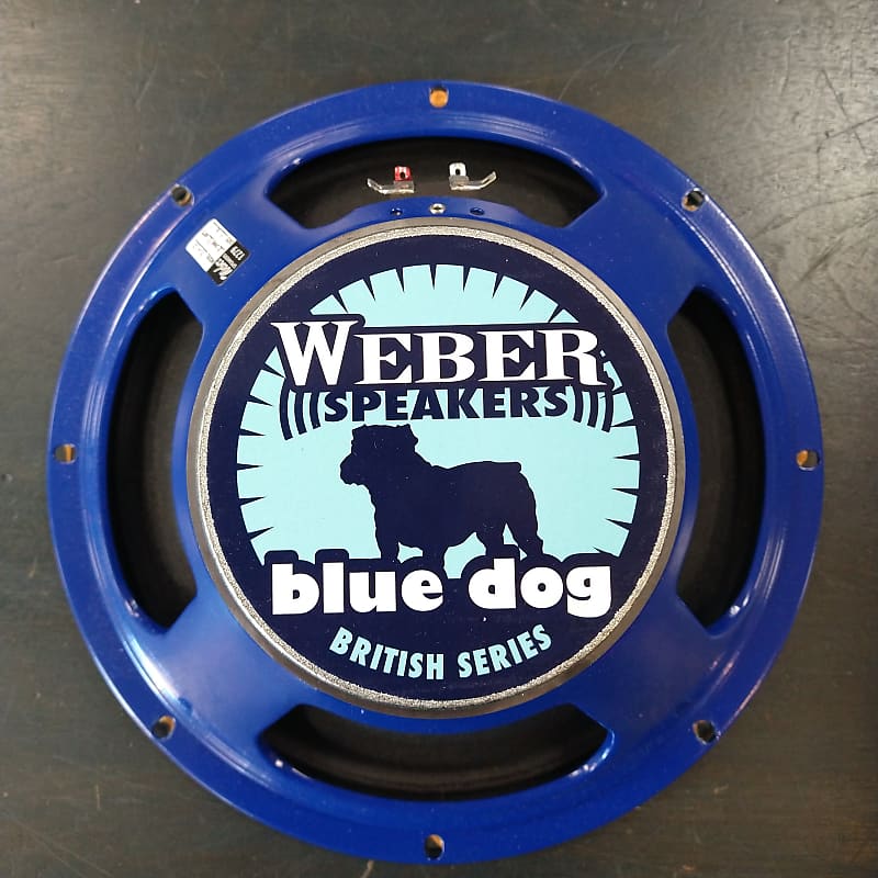 Ted Weber Blue Dog Speaker Model Blue12F (Ceramic) - 12 Inch, | Reverb
