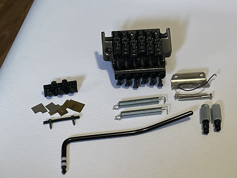 90's MIJ Ibanez RG Series LH Lefty Original Edge Black Floyd | Reverb