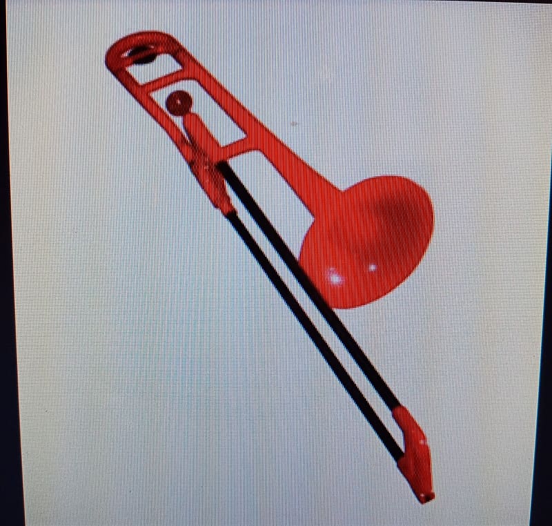 Plastic pBone Trombone-Red | Reverb