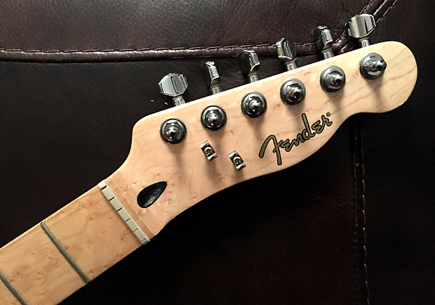Telecaster Neck Birdseye Maple Abalone Inlays | Reverb