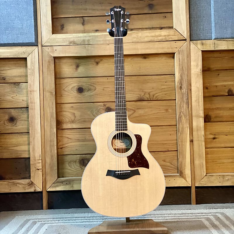 Taylor 214ce with ES2 Electronics - Natural | Reverb