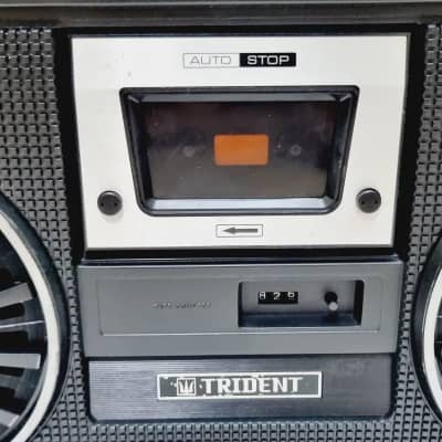 Vintage Trident CX-449F Boombox Ghettoblaster Stereo Radio | Reverb