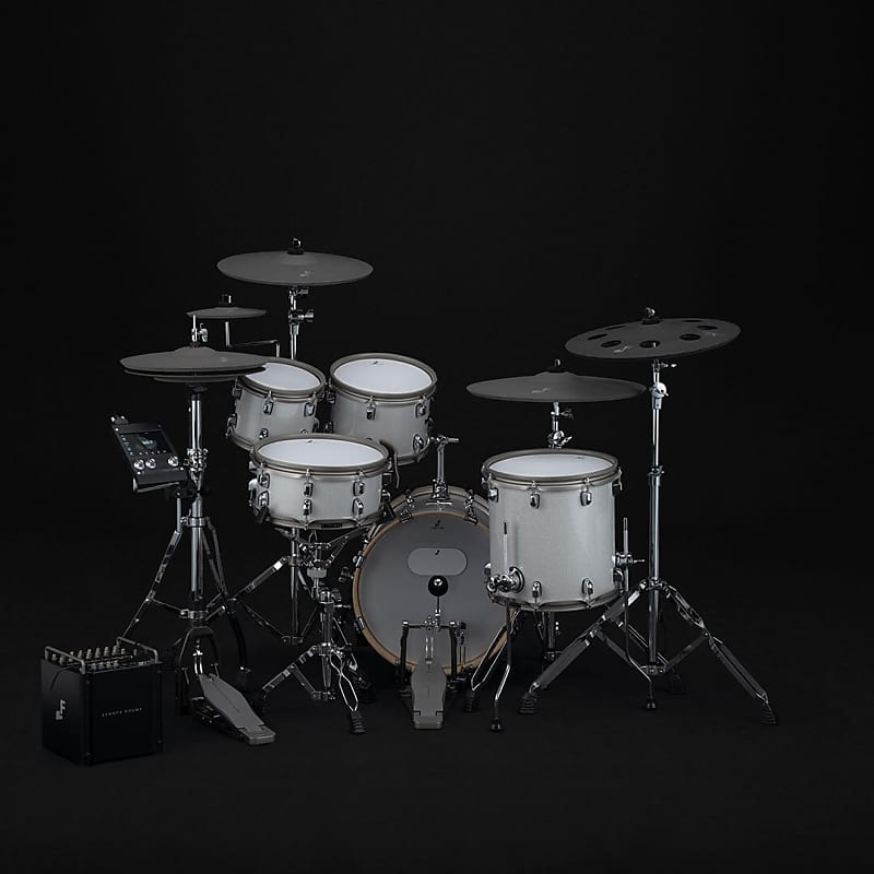 EFNOTE PRO 502 Modern Electronic Drum Set White Sparkle | Reverb