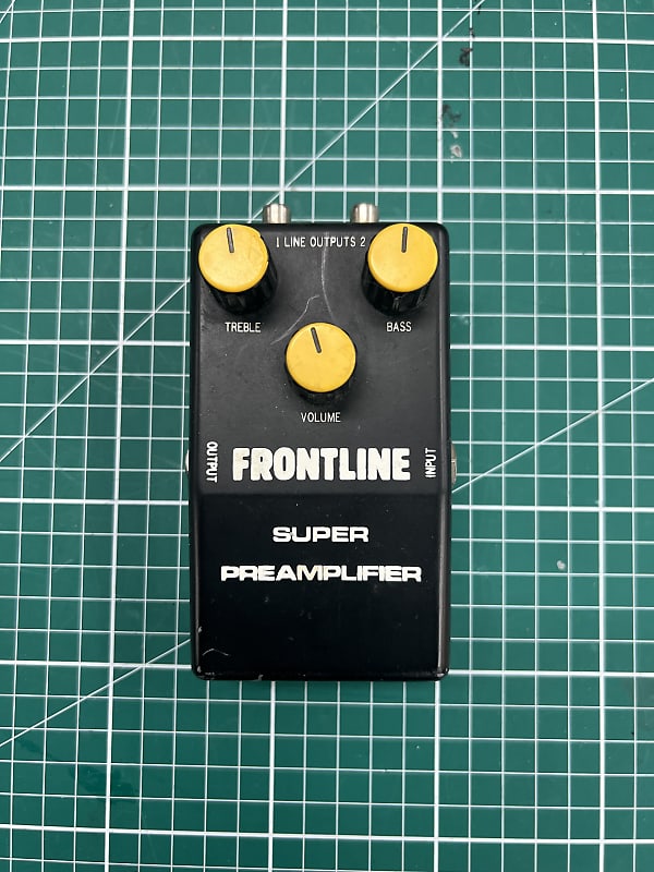 Frontline Super Preamplifier 1980s - Black | Reverb