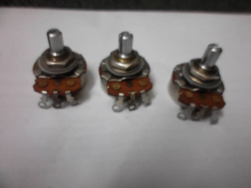 Vintage 1966 Fender Stratocaster Pots 250K Potentiometers | Reverb