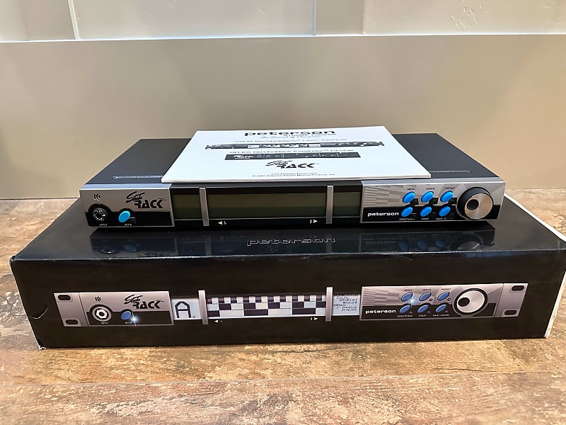 Peterson VS-R StroboRack Virtual Strobe Rack Tuner | Reverb Canada