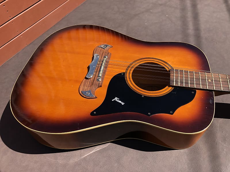 Vintage Framus 5/296 Texan 12-String Acoustic Guitar & OHSC | Reverb