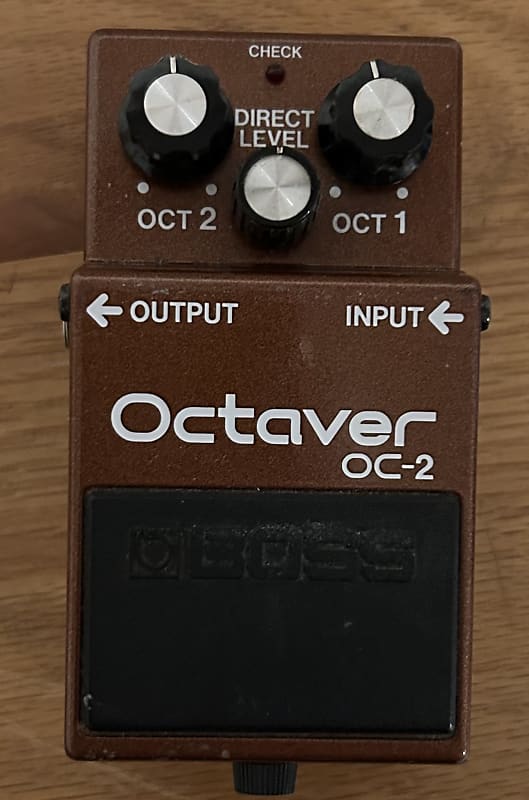 Boss Octaver OC-2 1983 - Dark Brown | Reverb