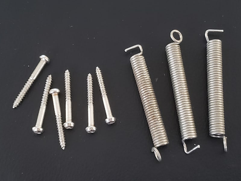 70’s Stratocaster Trem Springs Bridge Screws 1973 Strat | Reverb