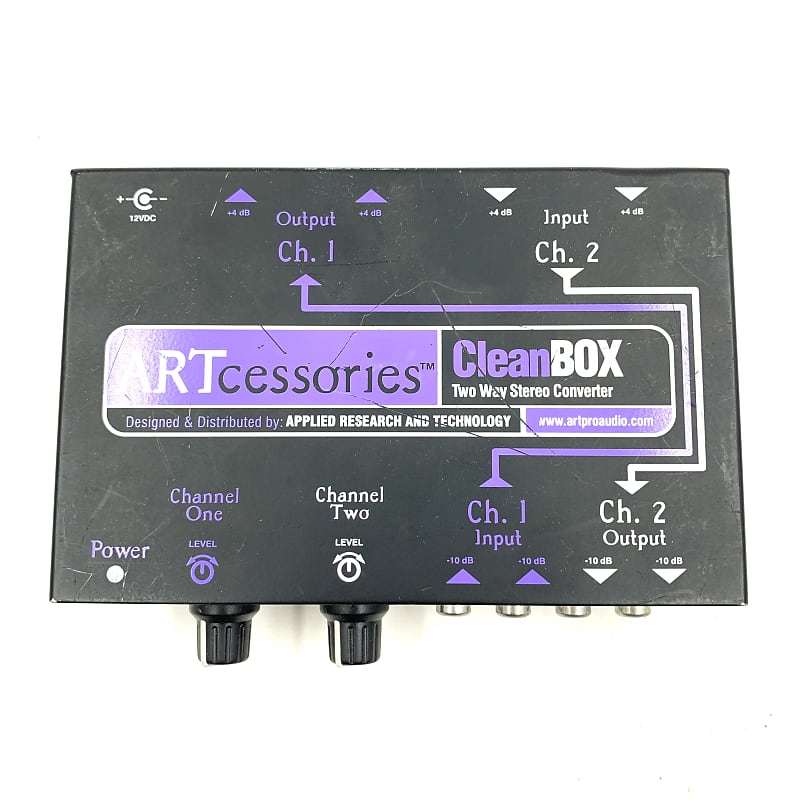 ART Pro Audio ARTcessories CleanBOX Two Way Stereo Converter | Reverb