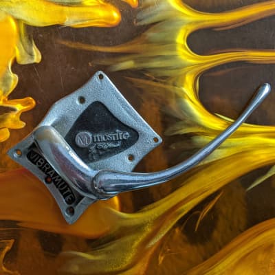Original Vintage Vibramute Tailpiece for Mosrite The Ventures | Reverb