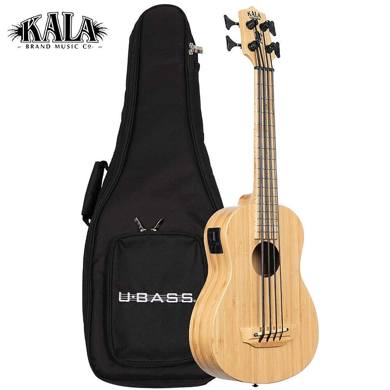 Kala All Solid Bamboo Fretted U-Bass | Reverb
