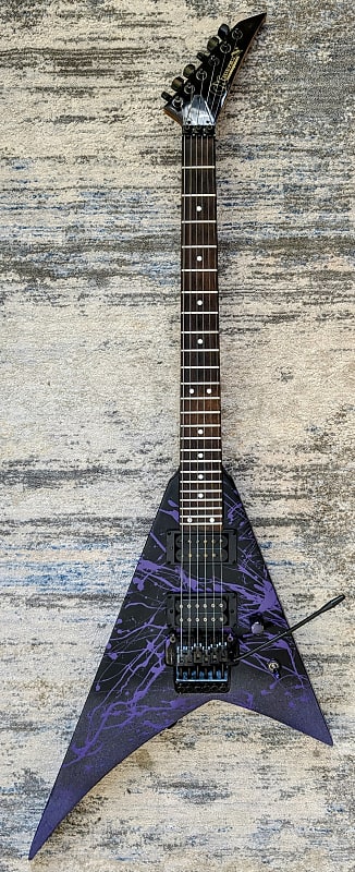 Charvel Rhoads Flying V 1990's - Black | Reverb