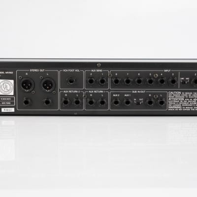 Yamaha MV802 8-Channel Rackmount Line Mixer #54284 | Reverb