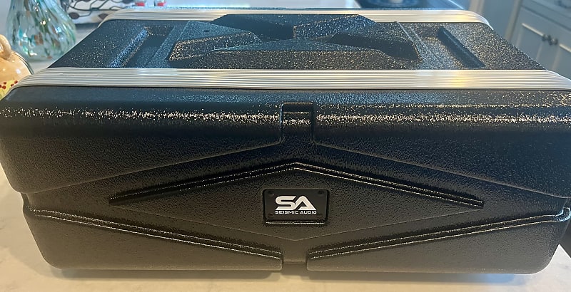 Seismic Audio 3u shallow rack mount case | Reverb