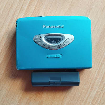 Panasonic Walkman Cassette player RQ S50 light green working | Reverb