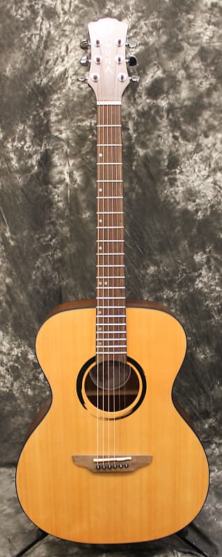 Luna Guitars Wabi Sabi Folk Acoustic Electric Guitar Natural | Reverb