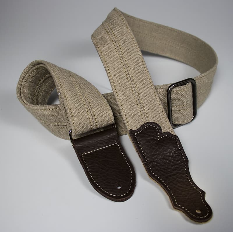 Franklin Strap 2" Hemp Guitar Strap w/ Adjusting Slider - | Reverb UK