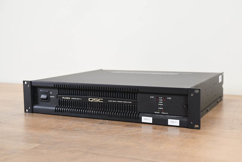 QSC PL325 Powerlight 3 Series Two-Channel Power Amplifier | Reverb