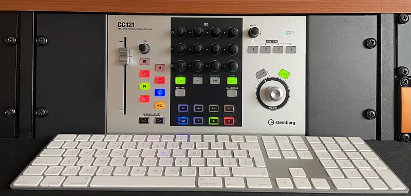 Steinberg CC121 custom made 4U rack mount ears with angling | Reverb