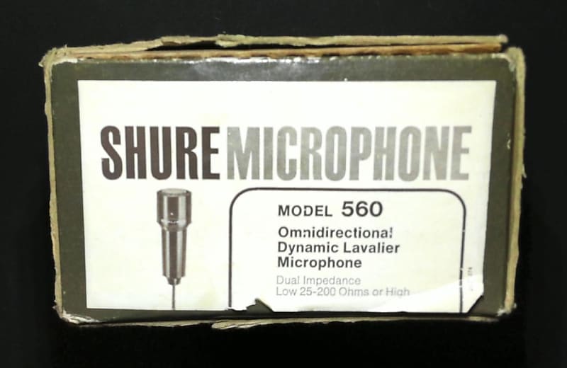 Vintage Shure 560 1970 | Reverb