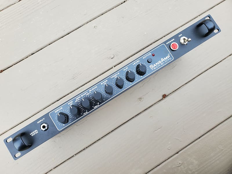 Tech 21 Sansamp RPM 100% Analog preamp and sweepable semi | Reverb