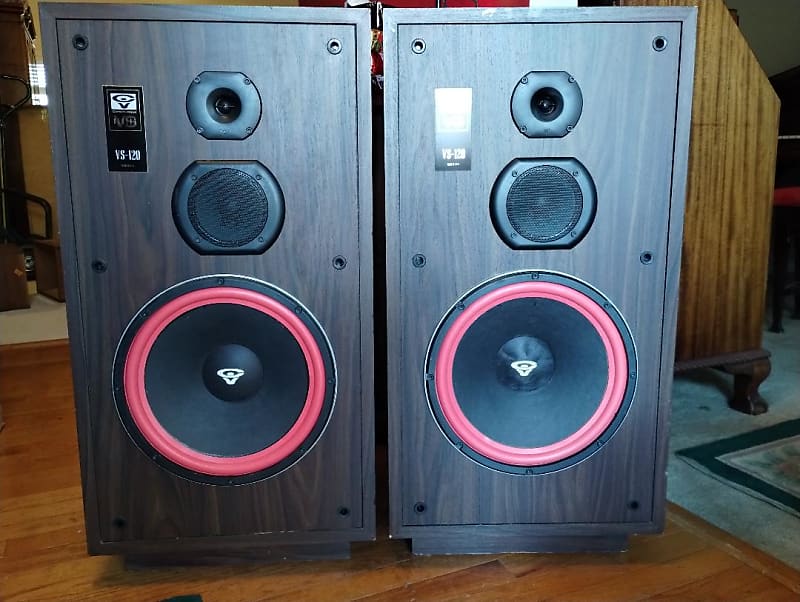 Cerwin Vega VS120 speakers in excellent condition - 1980's | Reverb