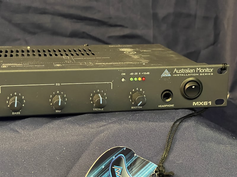 Australian Monitor MX61 Installation series 1U Rack-mount | Reverb